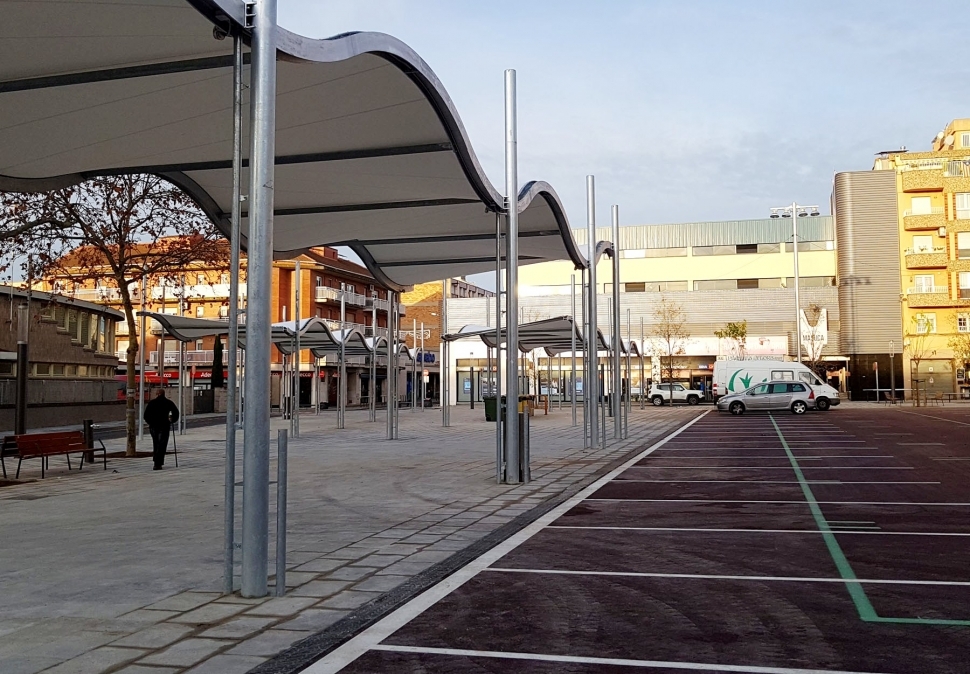 Es completa la reforma de la Plaça de la Masuca d'Igualada