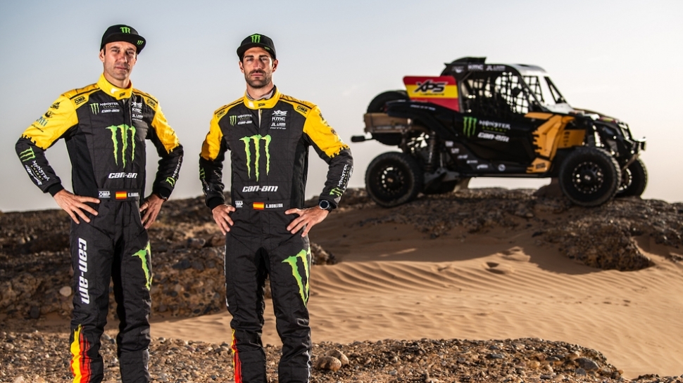 Armand Monléon afronta un Dakar apassionant com a copilot per primer cop